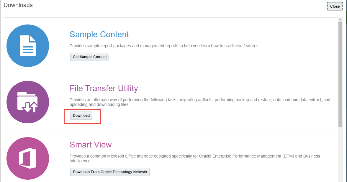 Narrative Reporting Snapshot Downloads – Random EPM Notes