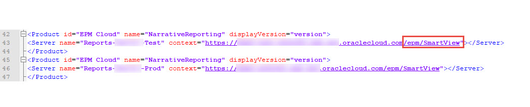 Smart View Shared Connections XML – Random EPM Notes