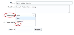 Creating a Basic EPM Narrative Reporting Package – Random EPM Notes